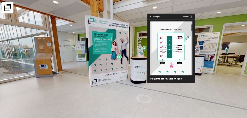 Visite Virtuelle École, Collège, Lycée et Université - IMPAKT 360